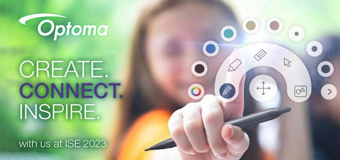 Optoma präsentiert seine innovativen Display-Lösungen auf der ISE 2023
