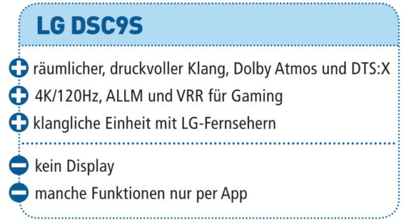 LG DSC9S (Test) – audiovision