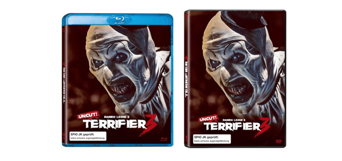 TERRIFIER 3 ab 6. März uncut auf Blu-ray & DVD