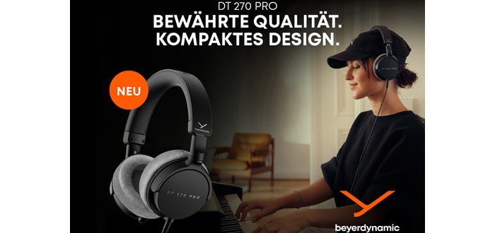 beyerdynamic präsentiert den DT 270 PRO
