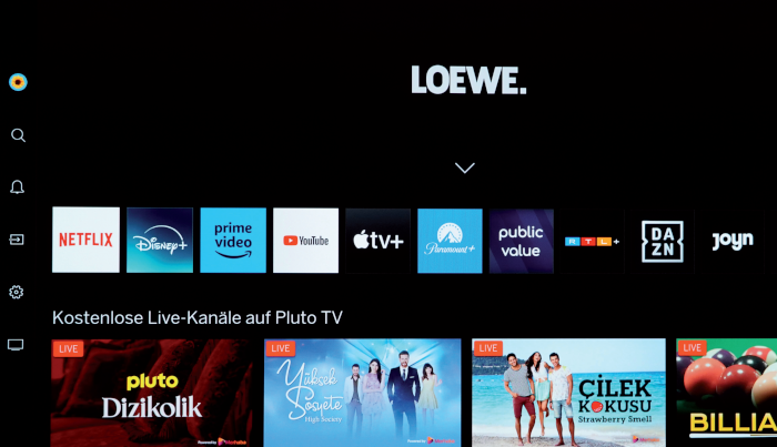 Loewe inspire 65 dr+ (Test)